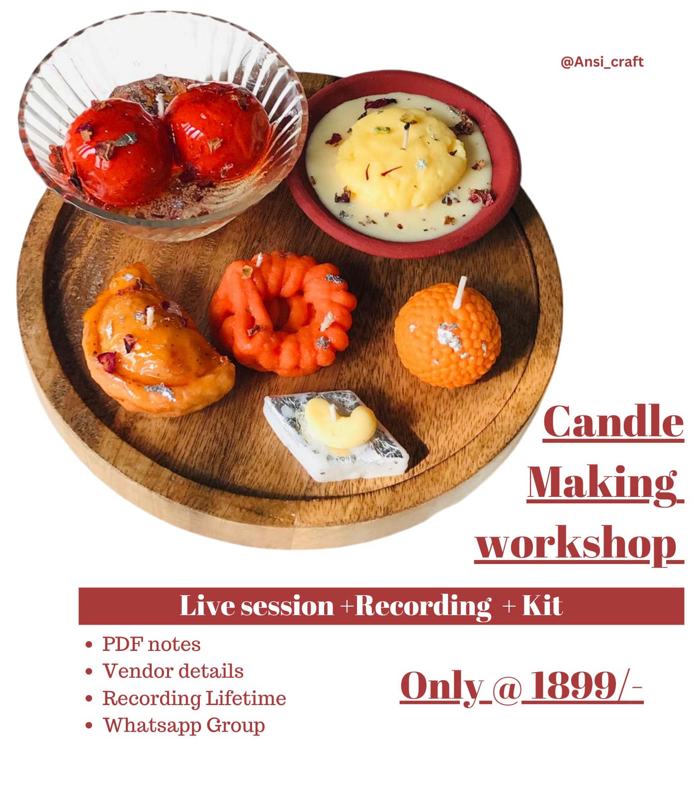 Mithai Candle Workshop – Ravae